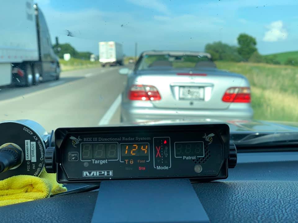 State Patrol stops person speeding 124 mph in Cass County « KJAN ...