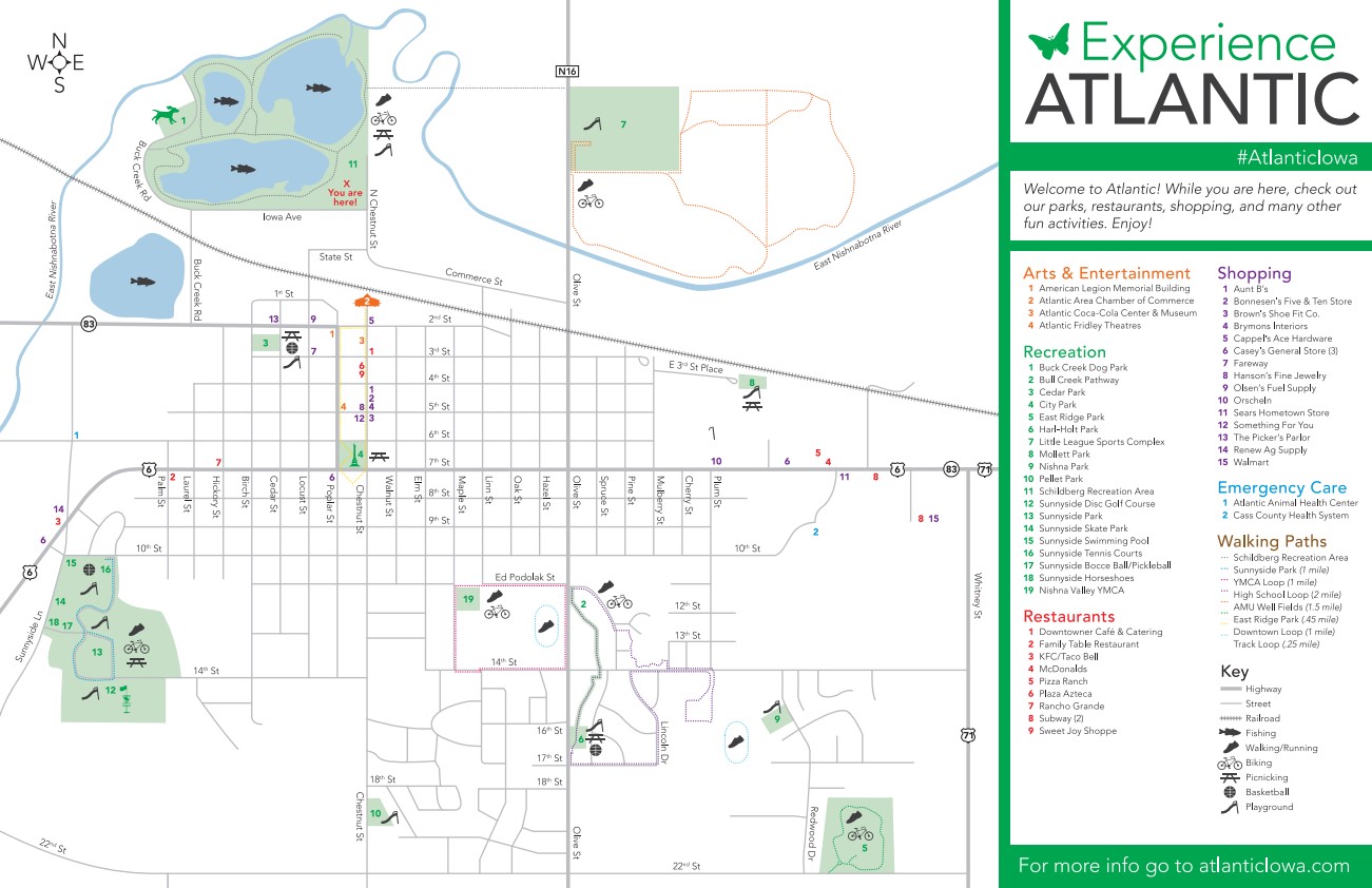 Atlantic Parks and Rec Board hears about “Walkability” Maps « KJAN ...