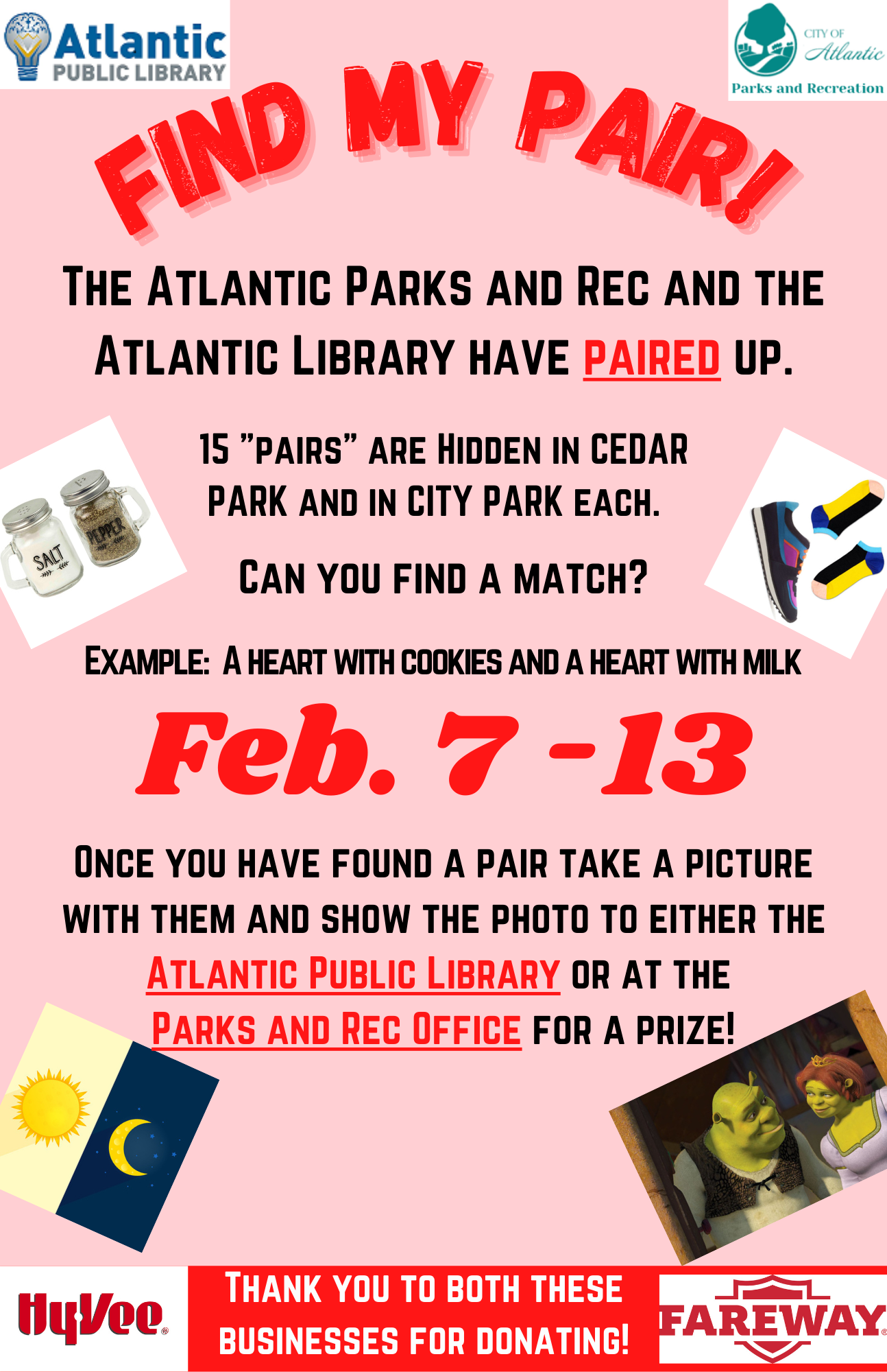 Atlantic Parks & Rec and the Atlantic Public Library team up for “Find ...