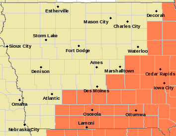 Heat Advisory for parts of southwest Iowa today (6/21/22) « KJAN ...