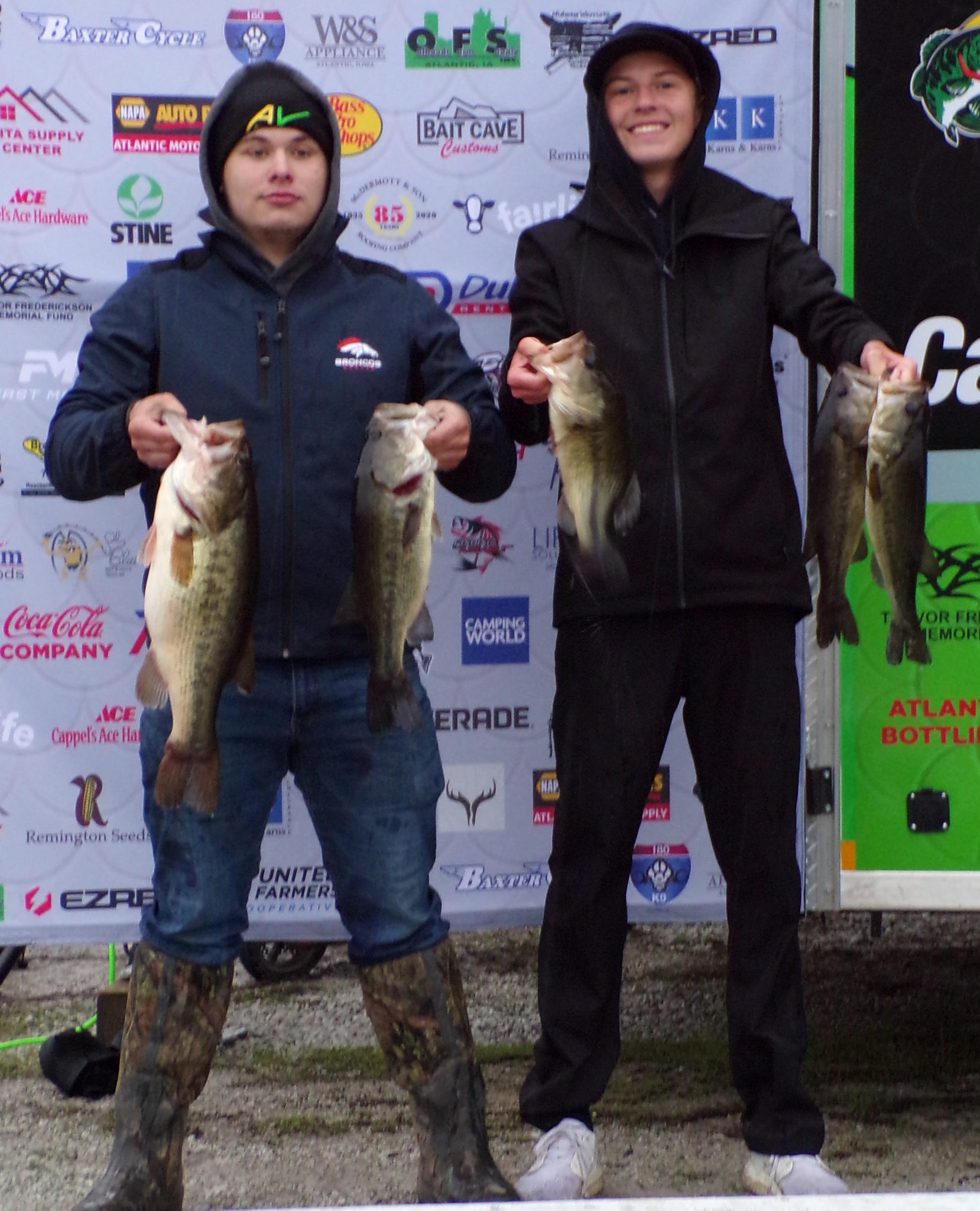 Caden Forristall / Mason McCready win SWIFT High School Fishing ...