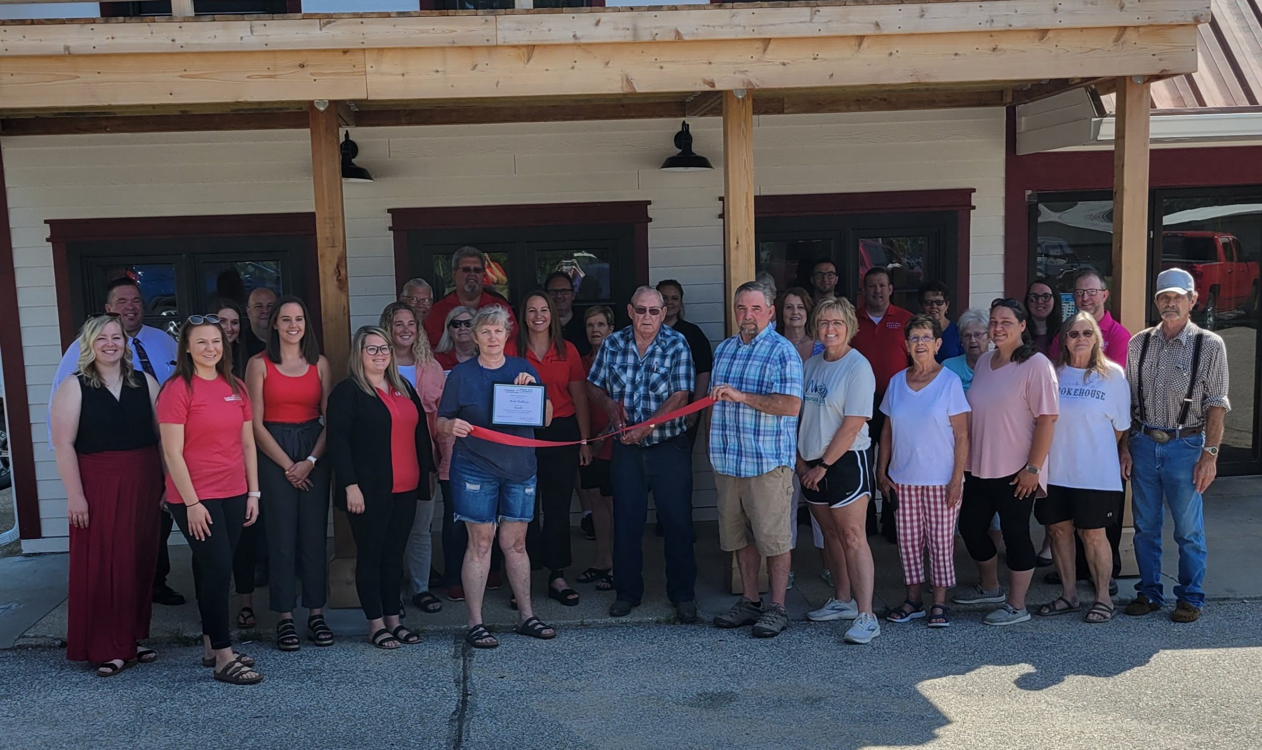 Atlantic Area Chamber Ambassadors celebrate new renovations in Wiota « KJAN | Radio Atlantic, IA ...