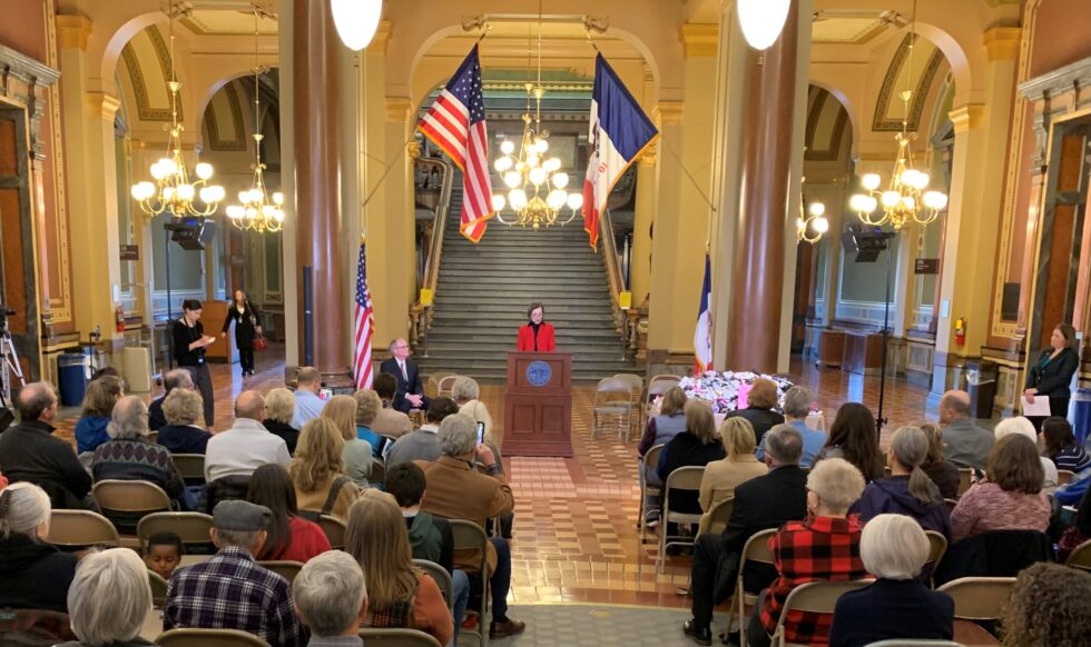 Reynolds says she’ll ‘never back down’ on abortion issue « KJAN | Radio ...