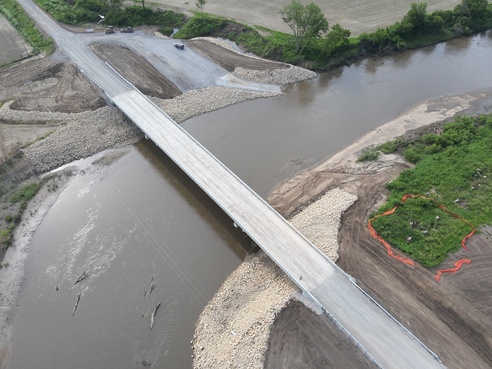 Montgomery County bridge over the East Nish is now open! « KJAN | Radio ...
