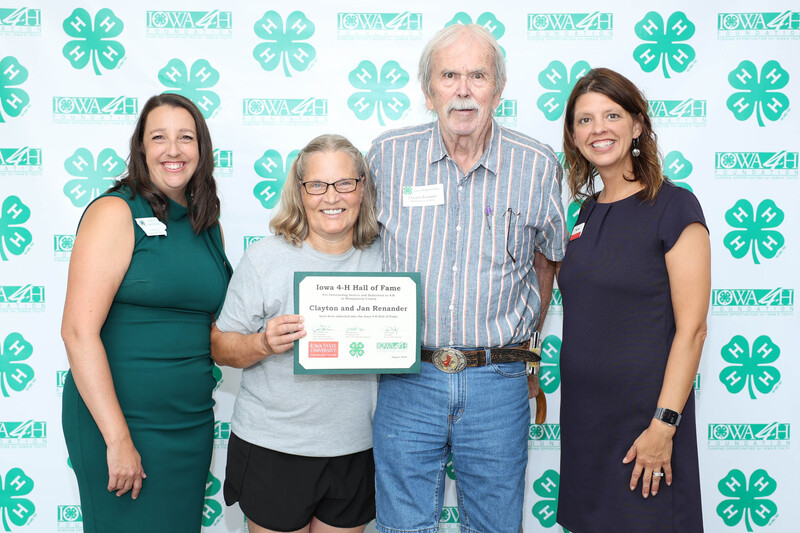 Montgomery County residents Clayton and Jan Castle Renander inducted ...