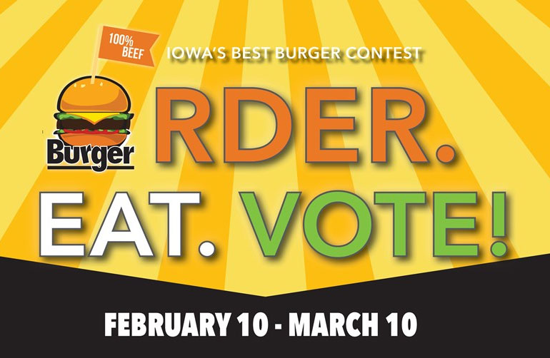 Best Burger contest underway « KJAN | Radio Atlantic, IA – AM 1220