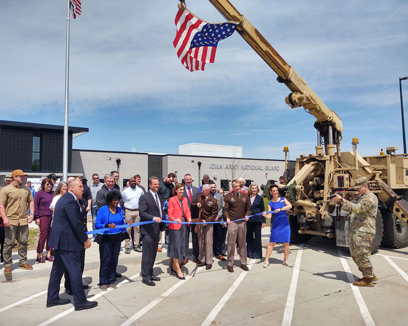 Iowa National Guard marks opening of Central Iowa Readiness Center ...