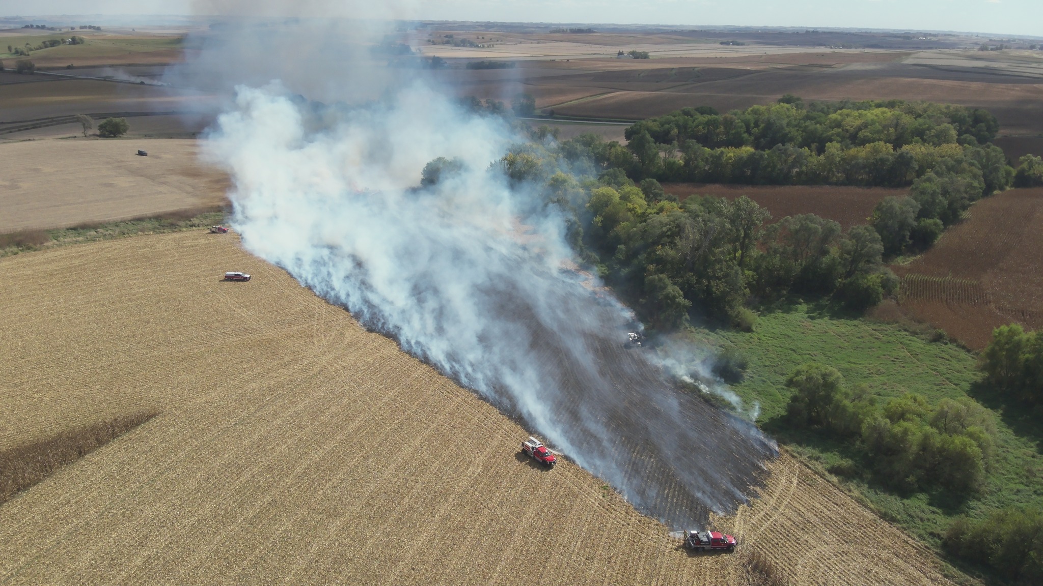 Combine/field fire near Elliott, Tue. Afternoon « KJAN | Radio Atlantic ...